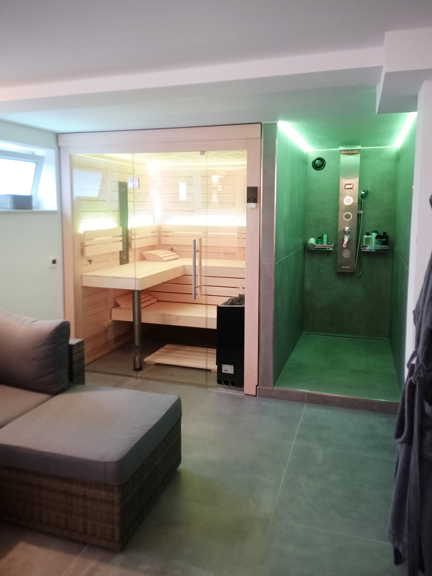 Realisierung eines Wellness-Raums - Referenzen - HDS Haus ...